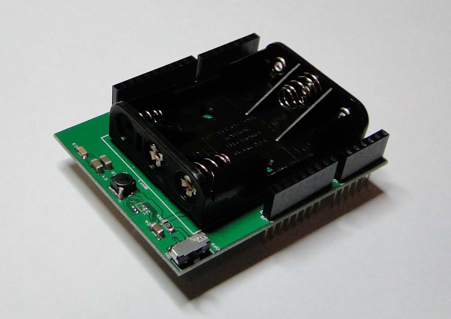 Batteryduino Battery Shield For Arduino From Masihvahida On Tindie